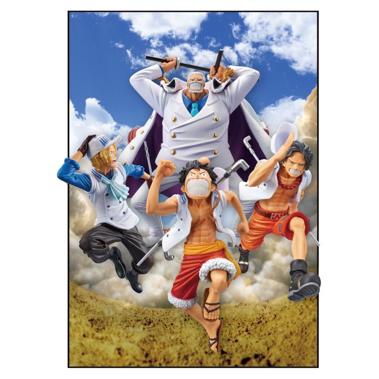 One Piece Magazine Figure - Monkey D. Luffy - Yume no Ichimai (Bandai ...