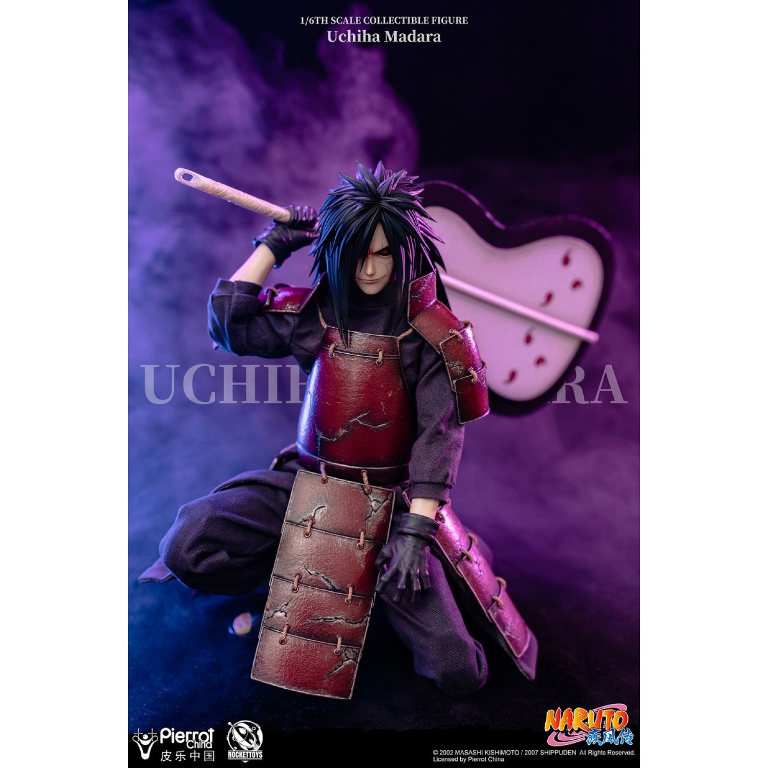 RocketToys - Uchiha Madara 1/6 Scale Collectible Figure (Licensed)