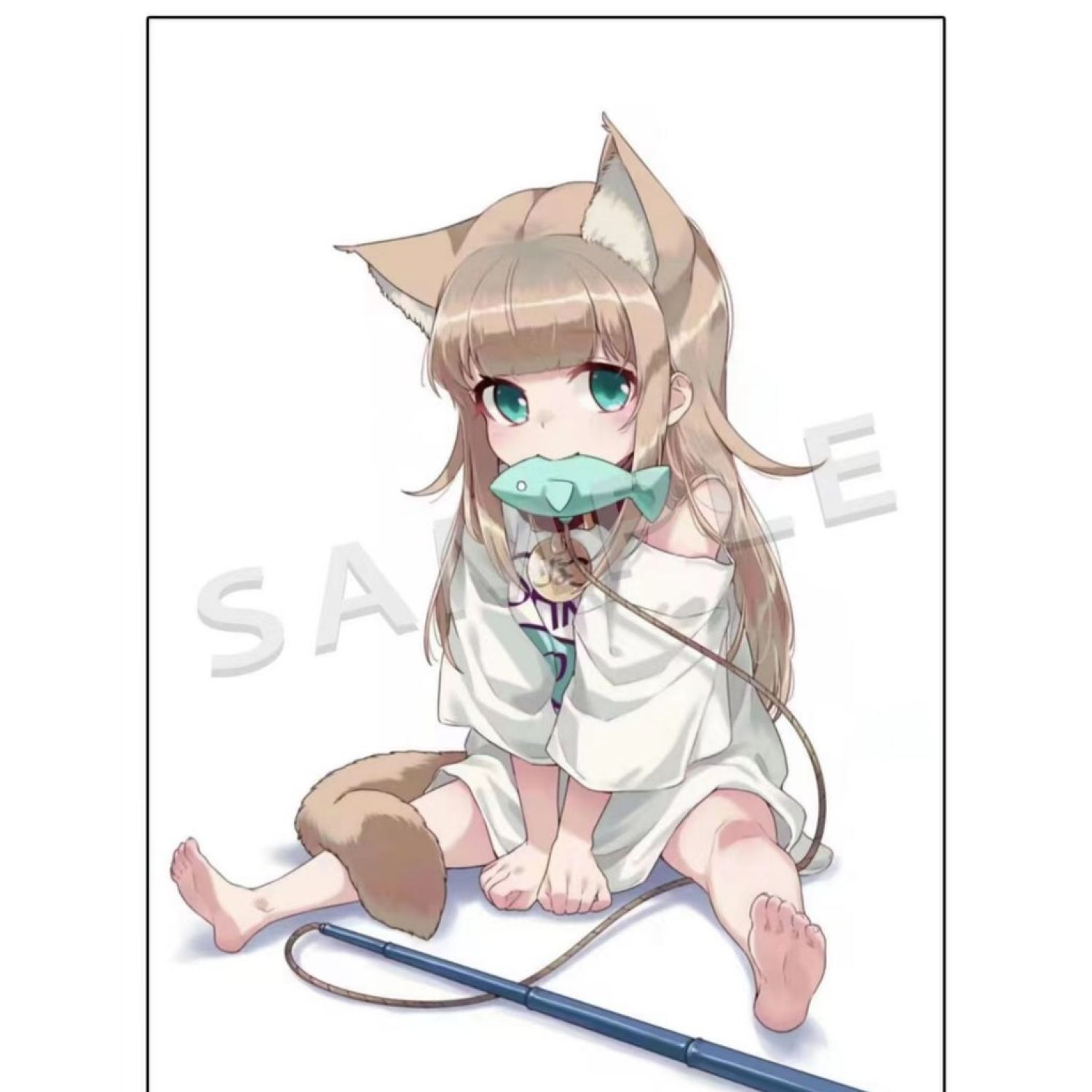 Uchi no Neko ga Onnanoko de Kawaii - Kinako - 1/6 - Osuwari Osakana ver ...