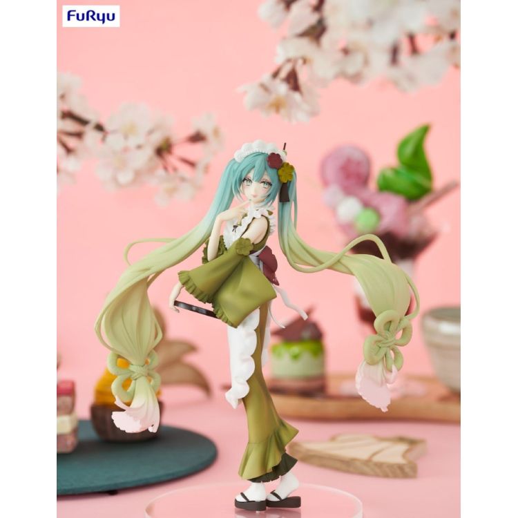 Piapro Characters - Hatsune Miku - Sweet Sweets - Matcha Green Tea Parfait ver. (FuRyu)