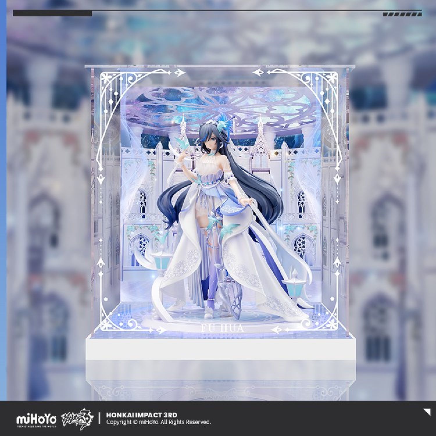 Display Box for Fu Hua The Garden of Blue Birds Ver. (miHoYo)