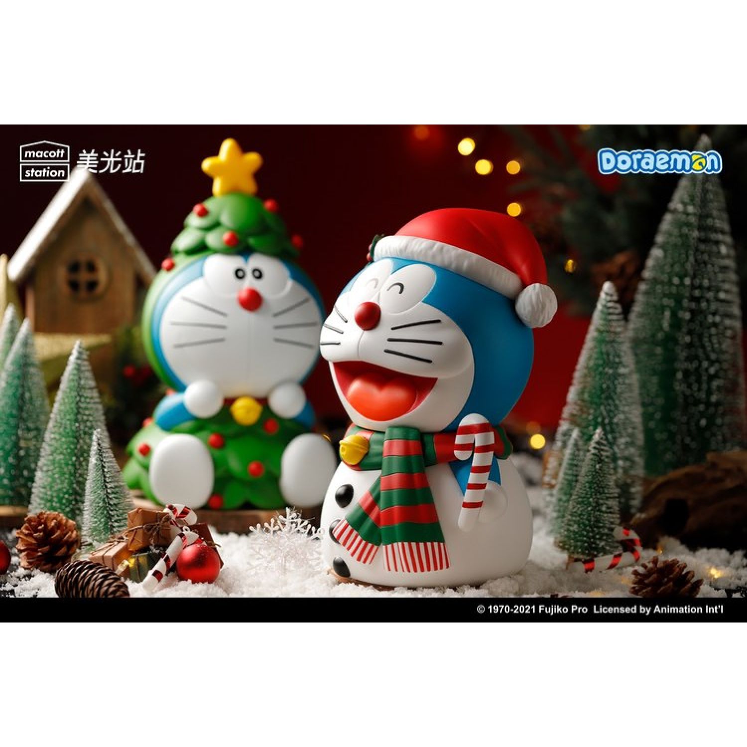 Doraemon Christmas Tree / Snowman / Santa | Mô Hình Chính Hãng