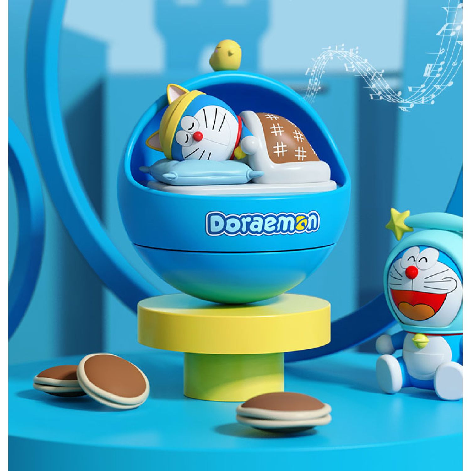 Hôp Nhạc Doraemon Sleeping