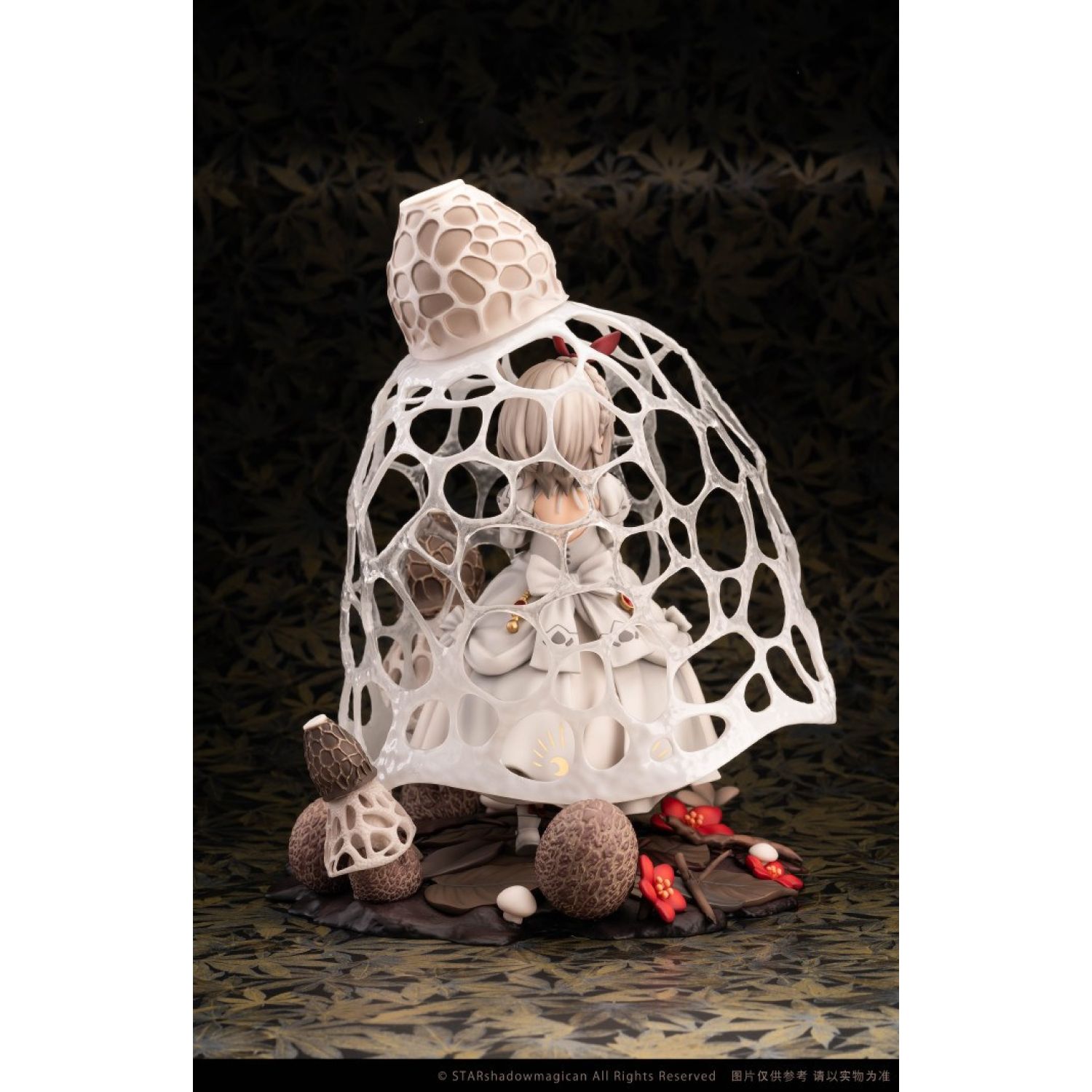 Mushroom Girls Series No.2 Phallus Indusiatus (Reverse Studio)