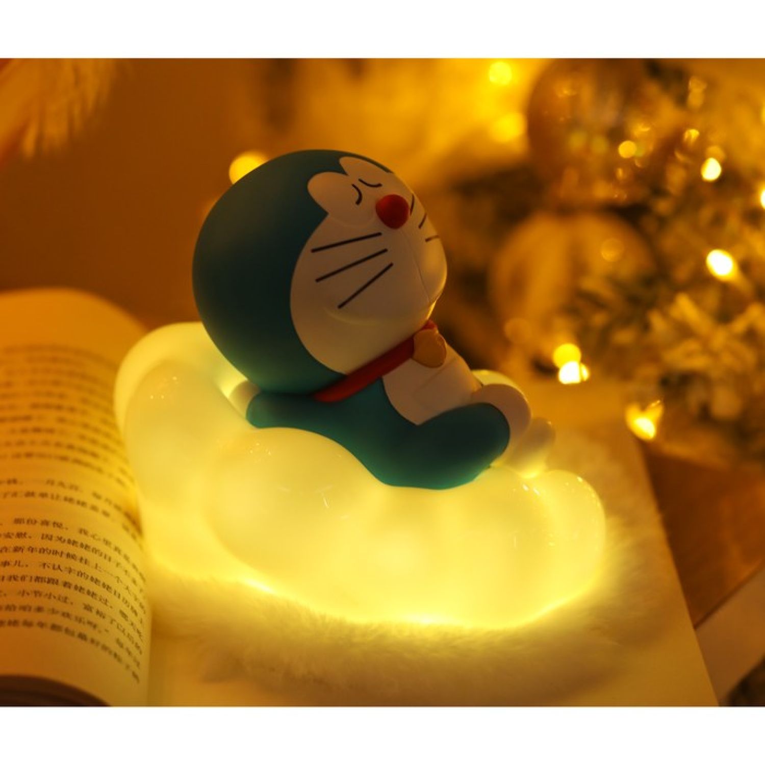 Doraemon Colorful Ceramic Cloud Lantern