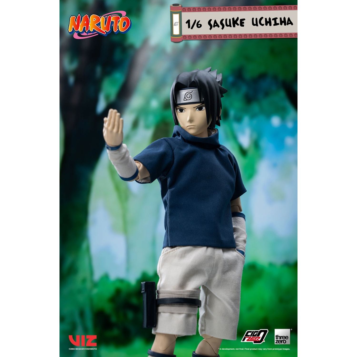 Uchiha Sasuke 1/6 Scale Collectible Figure (Threezero)