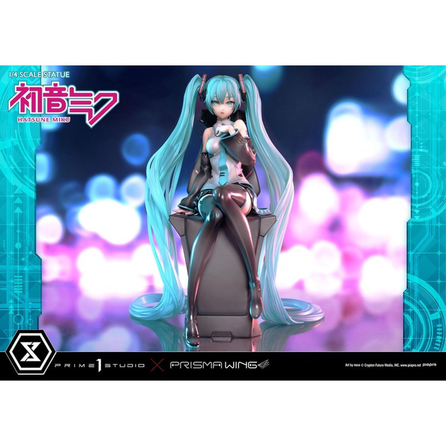 Piapro Characters - Hatsune Miku - Prisma Wing (PWPCL-07DX) - 1/4 - DX Version (Prime 1 Studio)