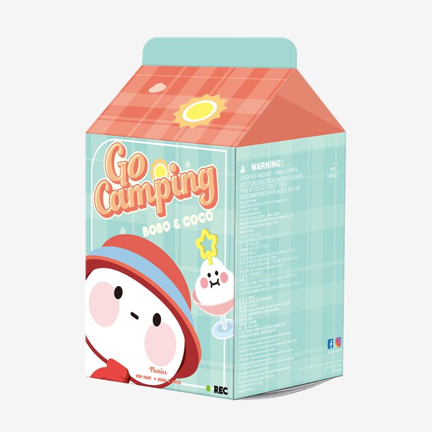 [Blind Box] BOBO and COCO - Go Camping Series (POP MART)