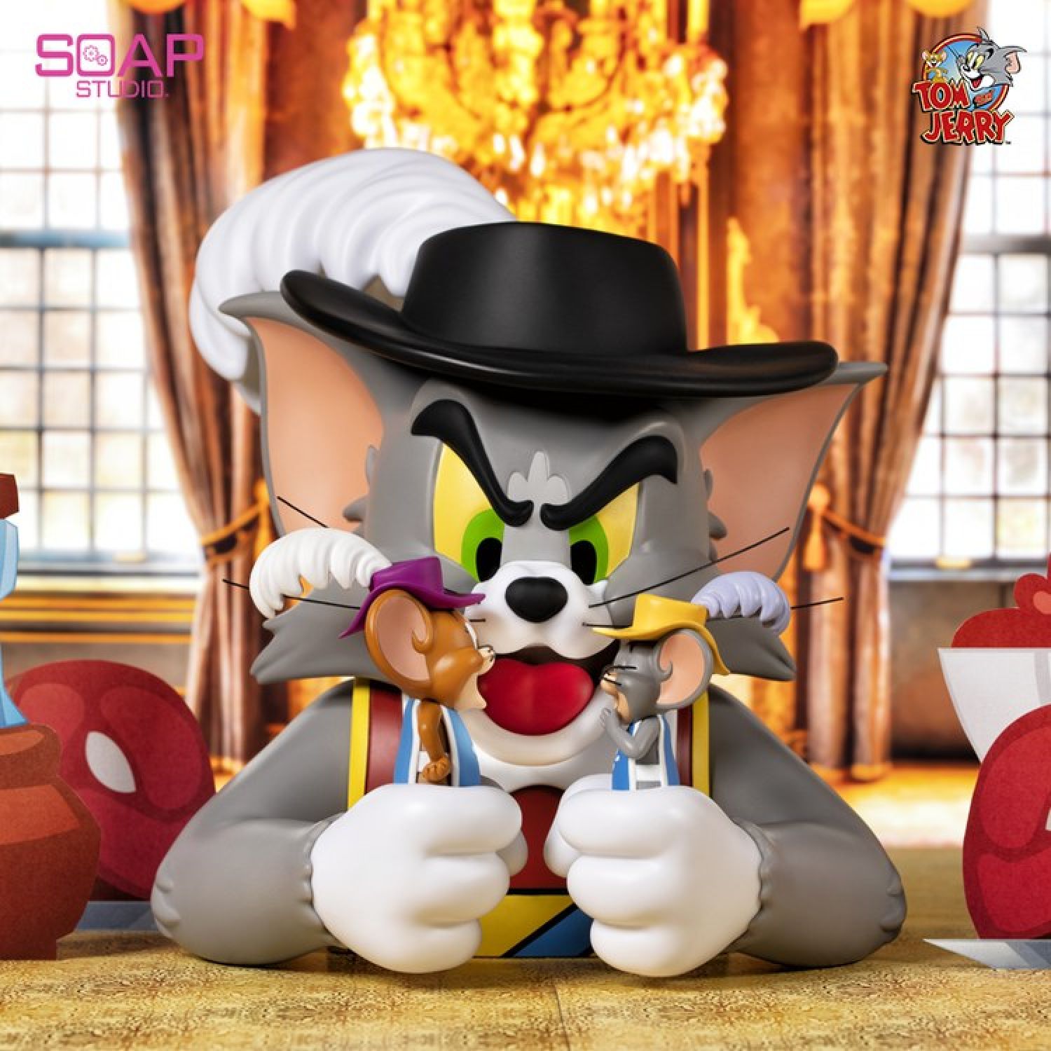 Soap Studio - Tom and Jerry: The Three Musketeers Bust | Mô Hình Chính Hãng