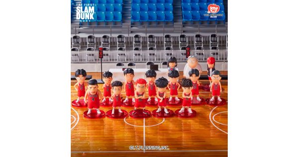The First Slam Dunk Figure Collection - Shohoku Team - Set of 17 (Toei ...