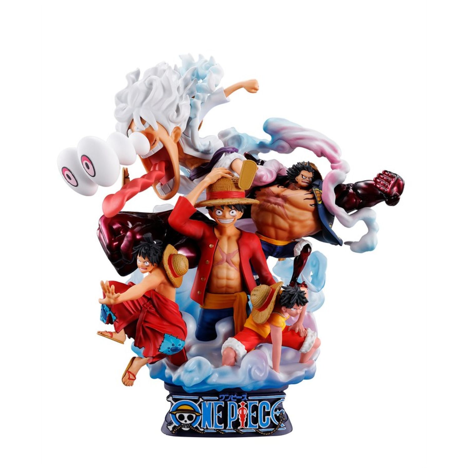 Puchirama DX - One Piece Logbox Re:Birth 02 Luffy Special (MegaHouse)