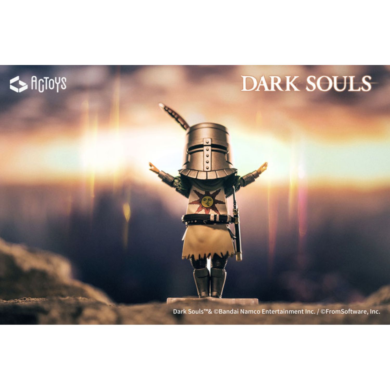 Dark Souls - Warrior of Sunlight Solaire Deformed Action Figure (ACTOYS)