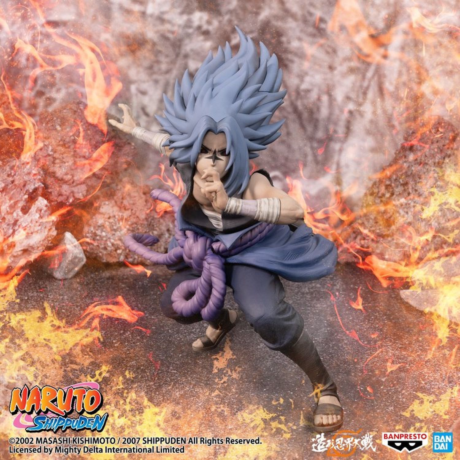 Naruto Shippuuden - Uchiha Sasuke - Figure Colosseum (Bandai Spirits)
