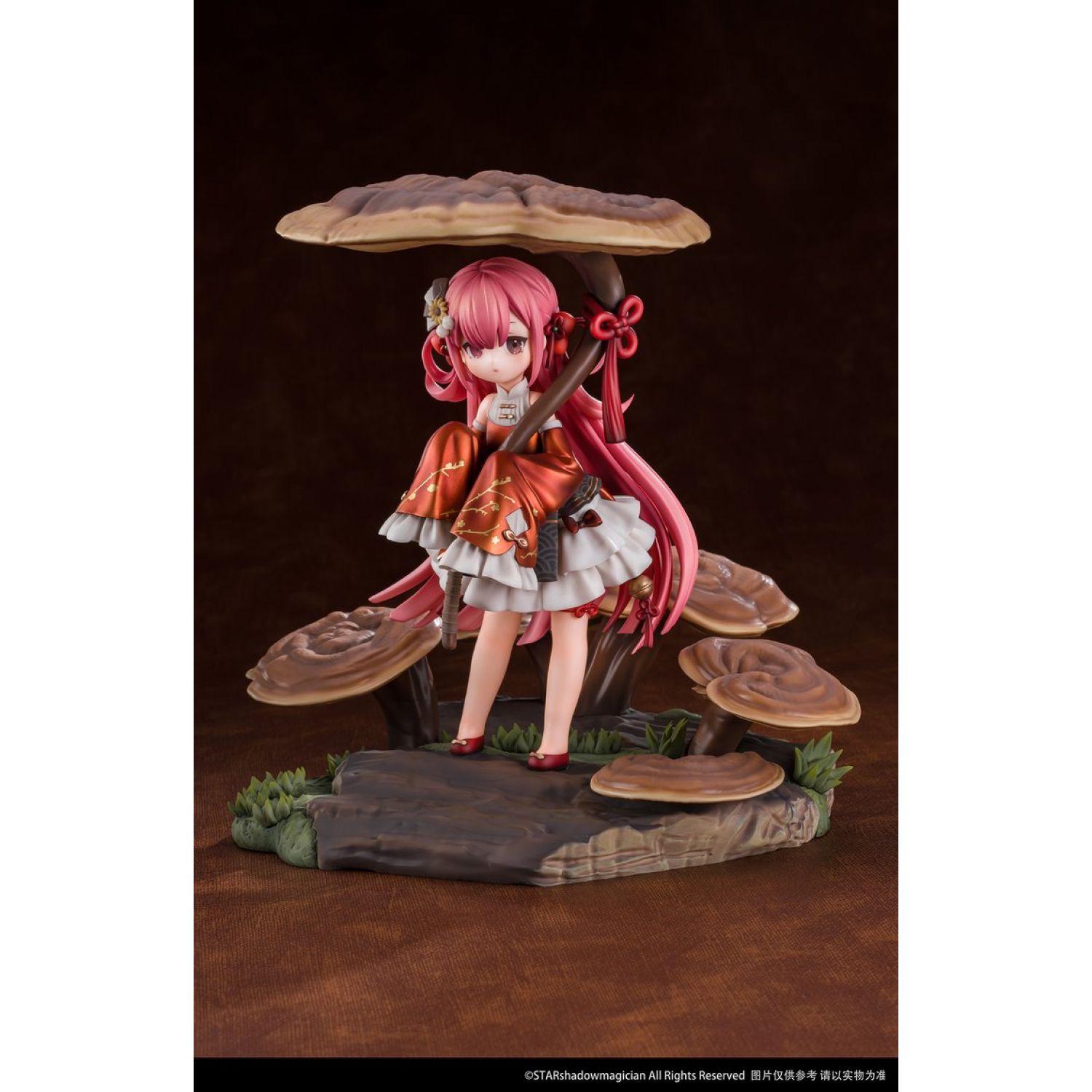 Original Illustrator - Mushroom Girls Series (No.5) - Mannentake - 1/1 (Merry Goods, Reverse Studio)