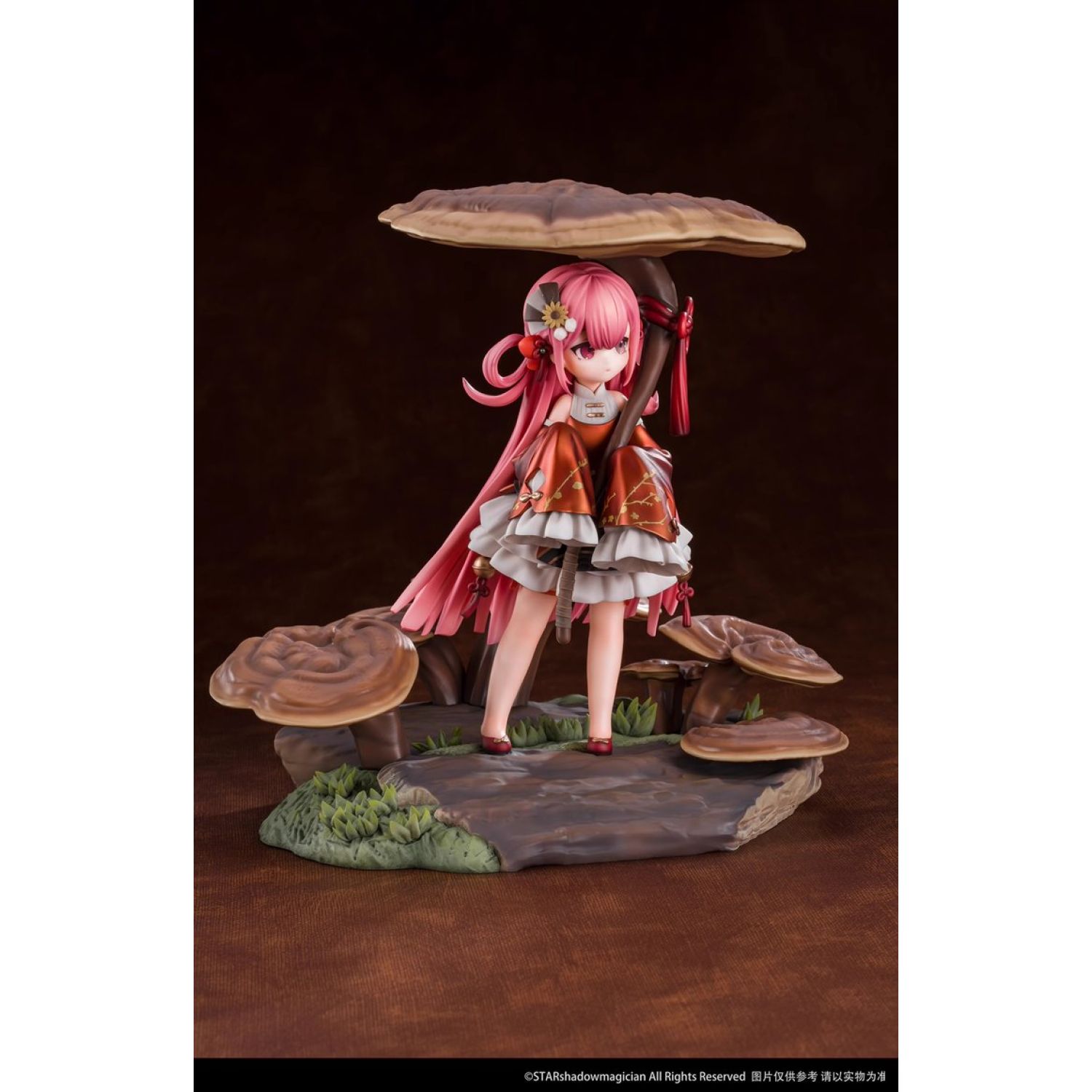 Original Illustrator - Mushroom Girls Series (No.5) - Mannentake - 1/1 (Merry Goods, Reverse Studio)