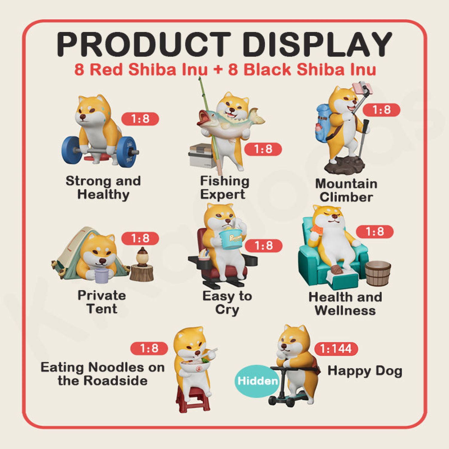 [Blind Box] Kuraya Shiba Tourshiba 2nd Versions Series