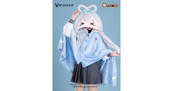 Khăn Choàng Điều Hòa Có Mũ Trùm Đầu Đa Năng Vsinger Luo Tianyi (MOEYU)