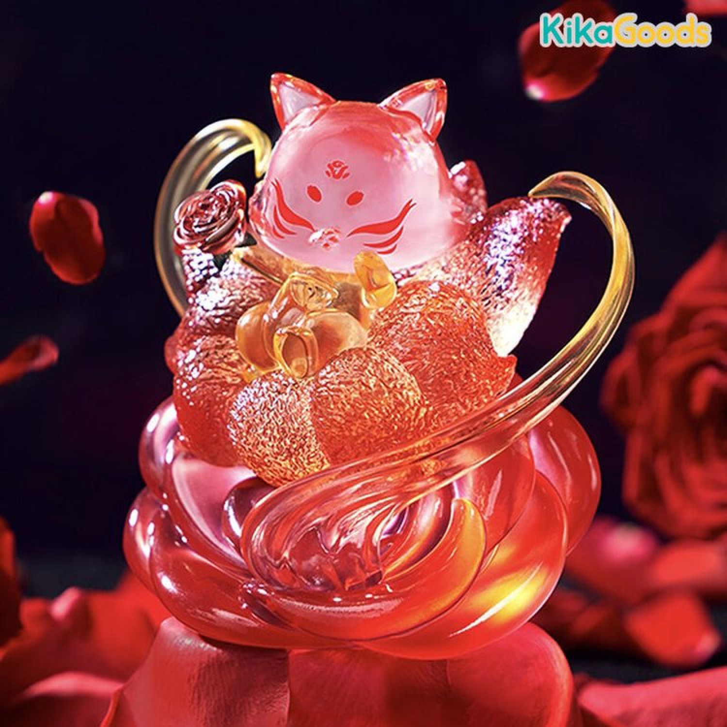 [Blind Box] Ancient Nine Tail Fox Rose Fairy Series