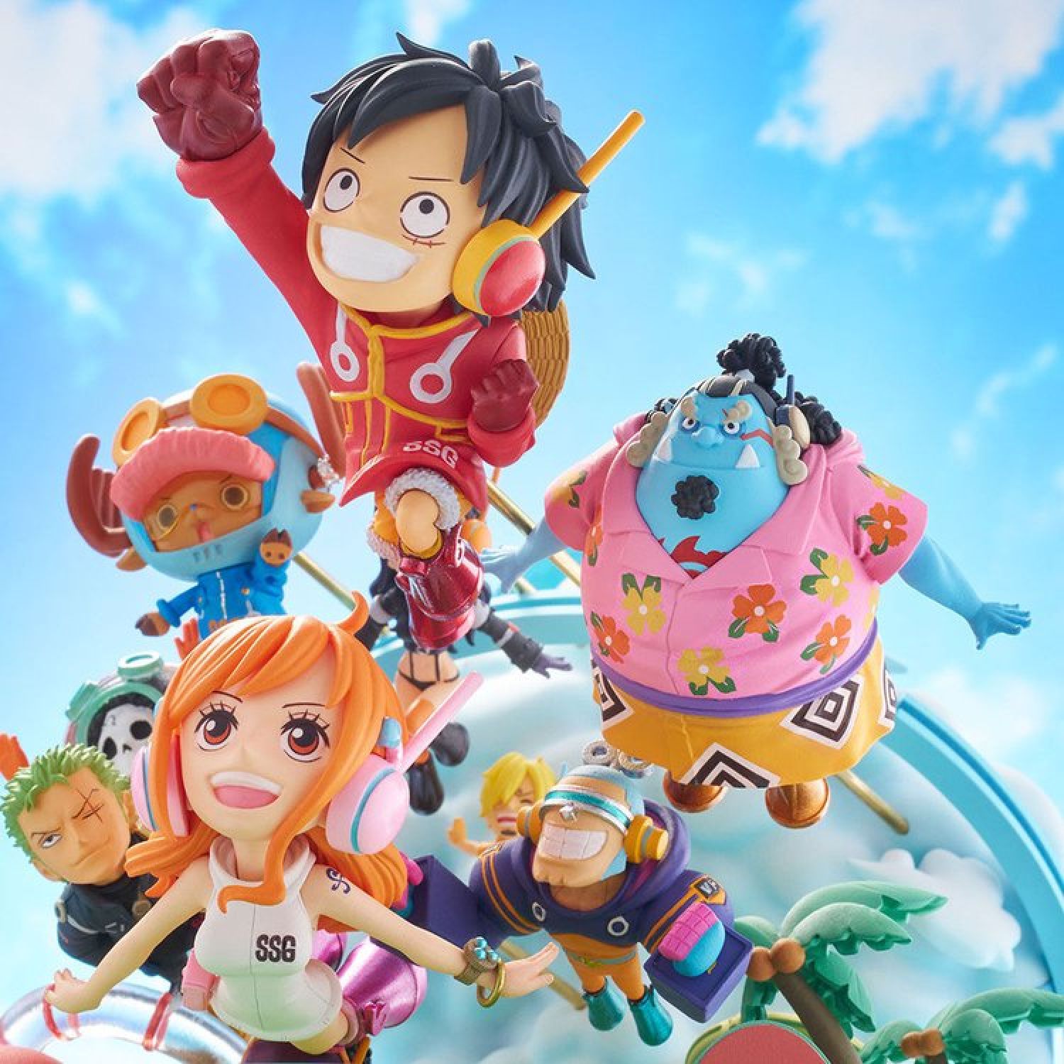 One Piece - Straw Hat Pirates - World Collectable Figure Premium ...