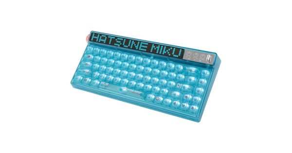 Hatsune Miku Collab Heart of Esports 68 Key RGB Mechanical Gaming ...
